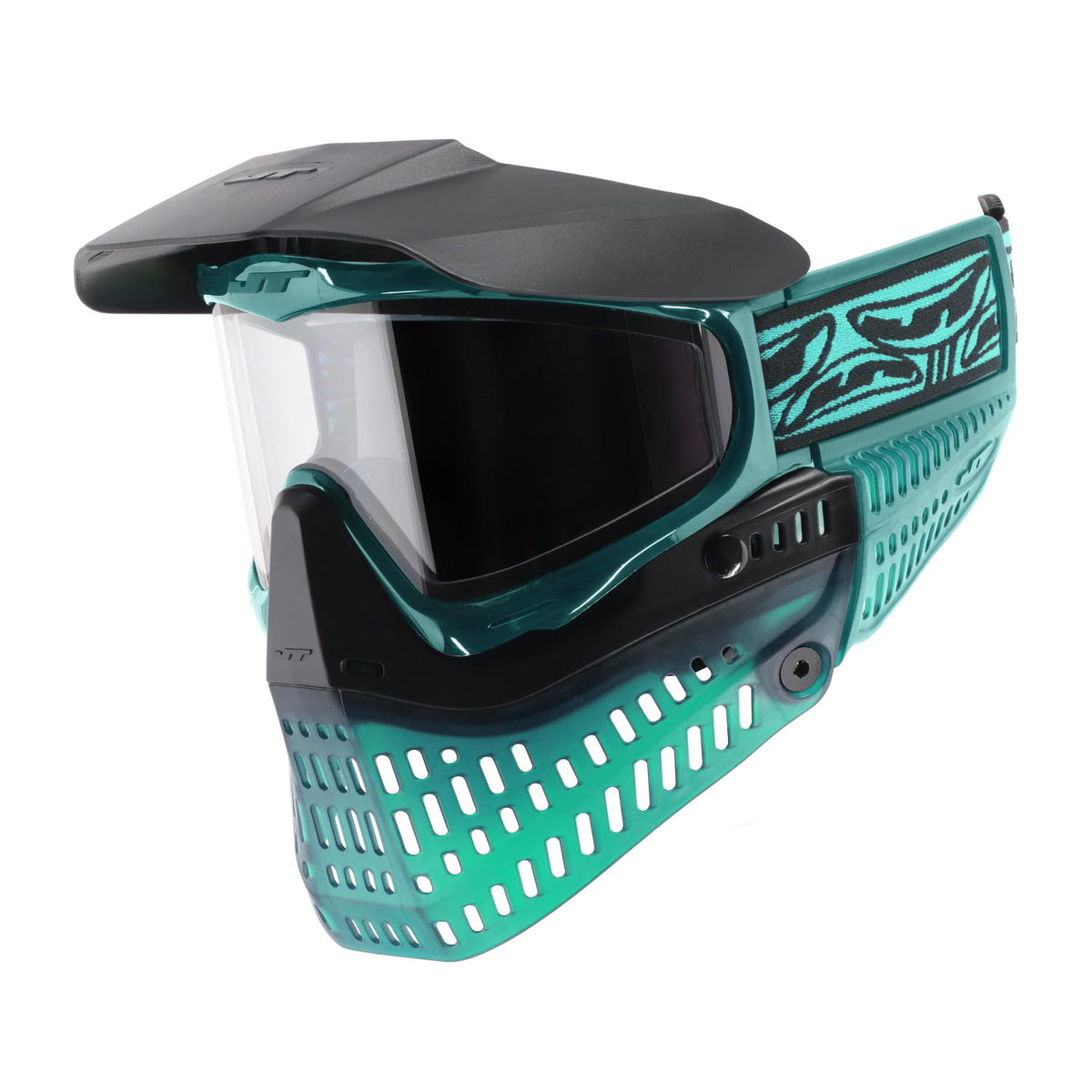 Teal ICE JT Proflex Goggles with Chrome Lens – Paintball Retro