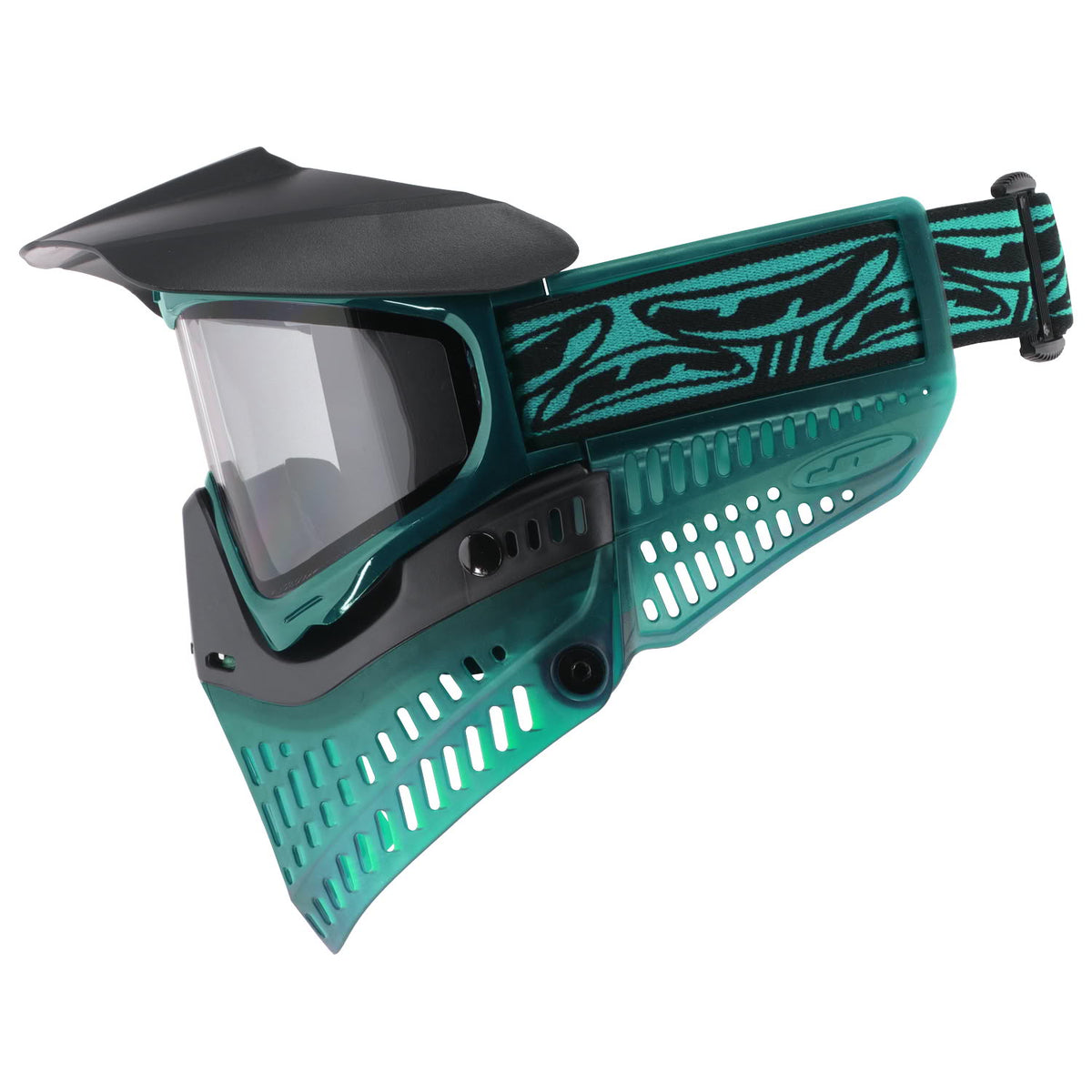 Teal ICE JT Proflex Goggles with Chrome Lens – Paintball Retro