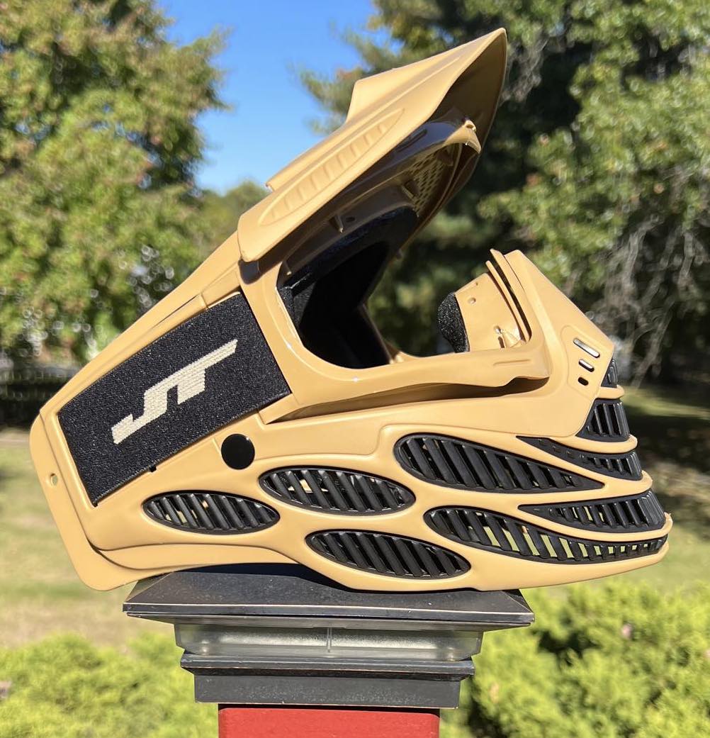 Reverse Golden Sand JT Flex 8 Goggle – Paintball Retro