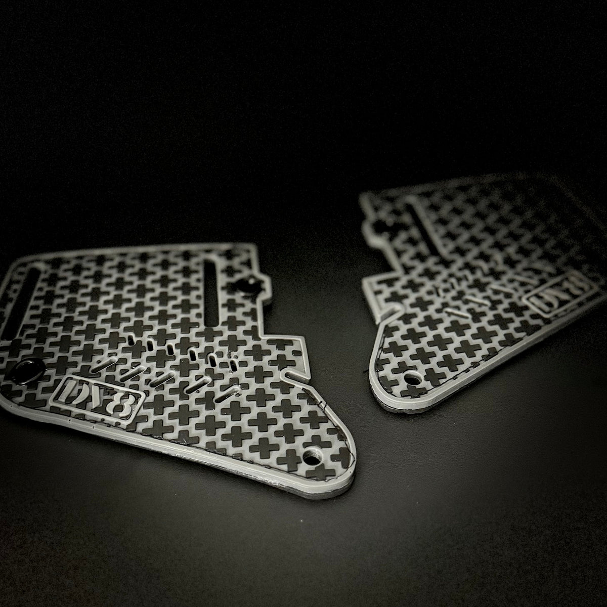 Cross Pattern DV8 Dual Soft Ears for the JT Proflex – Paintball Retro