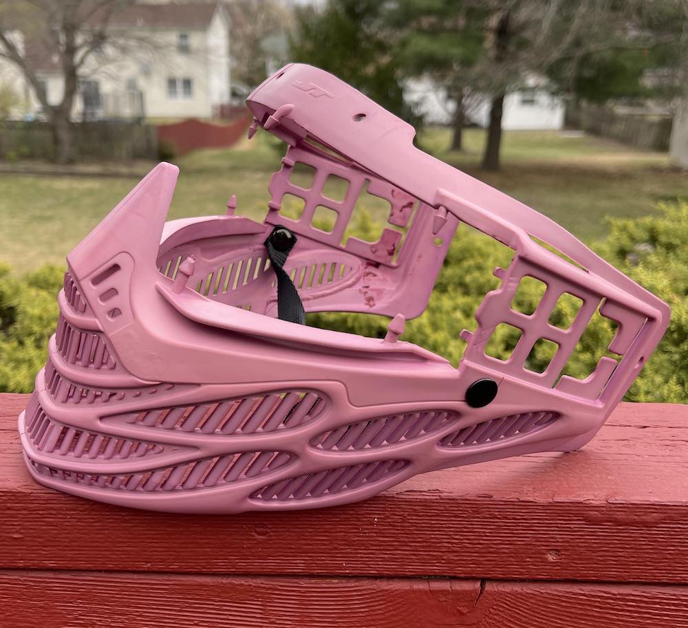 Dyed Dusty Rose JT Flex 8 Facemask (not a full Flex 8) – Paintball Retro
