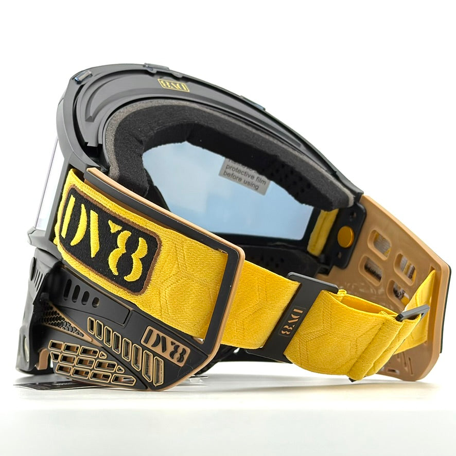 DV8 Black and Tan Proflex w/ Notch V3s and THINS - Full Goggle Build ...