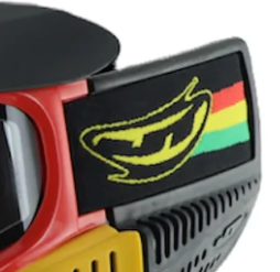 Woven JT Goggle Strap - Rasta – Paintball Retro